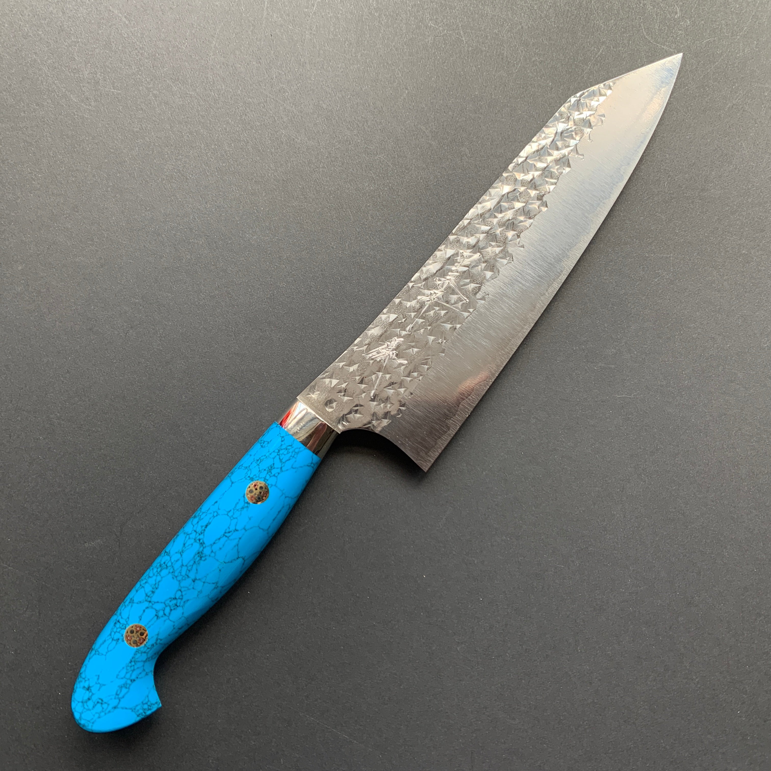 H&K Bunka Knife, Senko SG2 Powder Steel, Tsuchime Finish, Western style ...