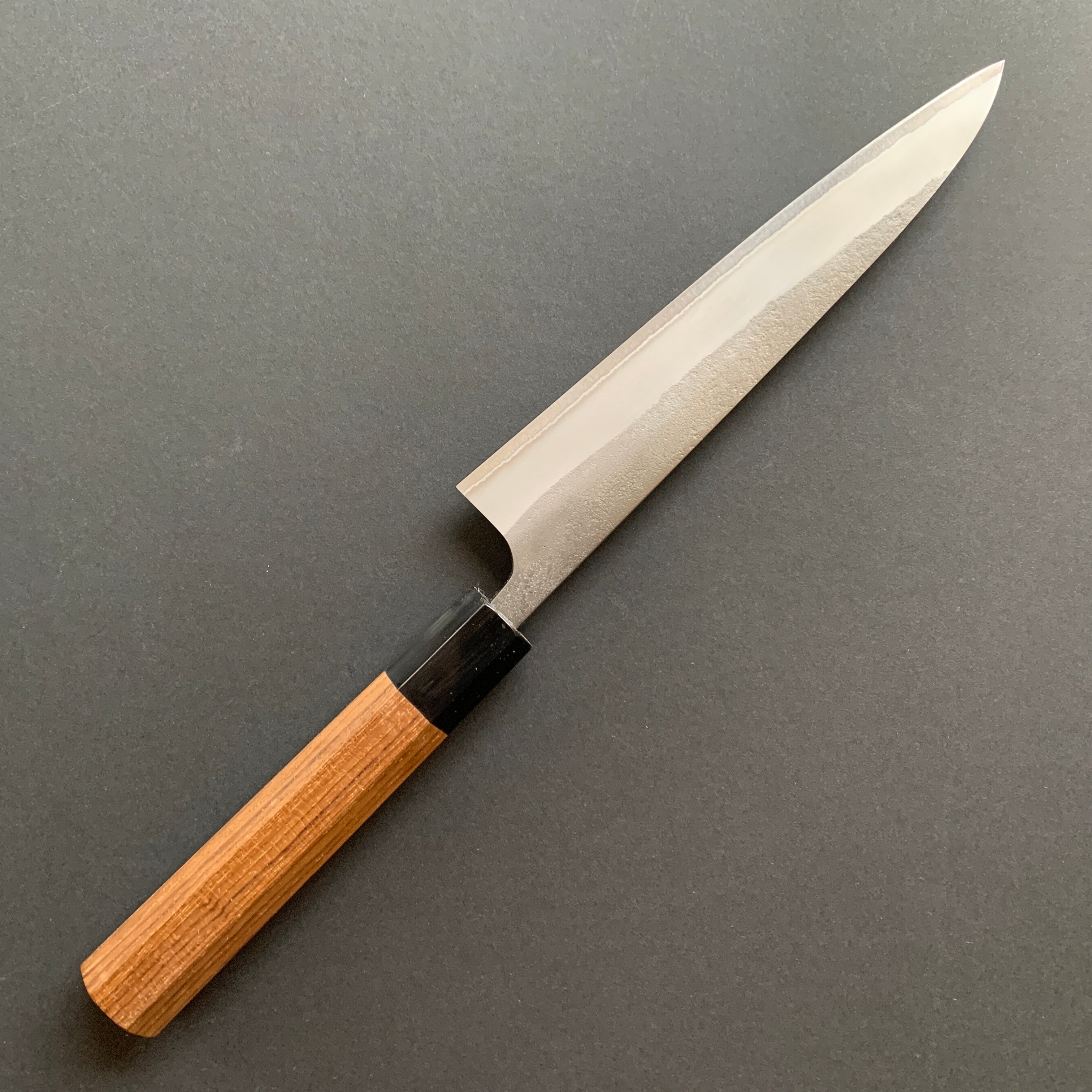 H&K Petty knife, Shirogami 2 carbon steel, Tsuchime finish - Yoshikane ...