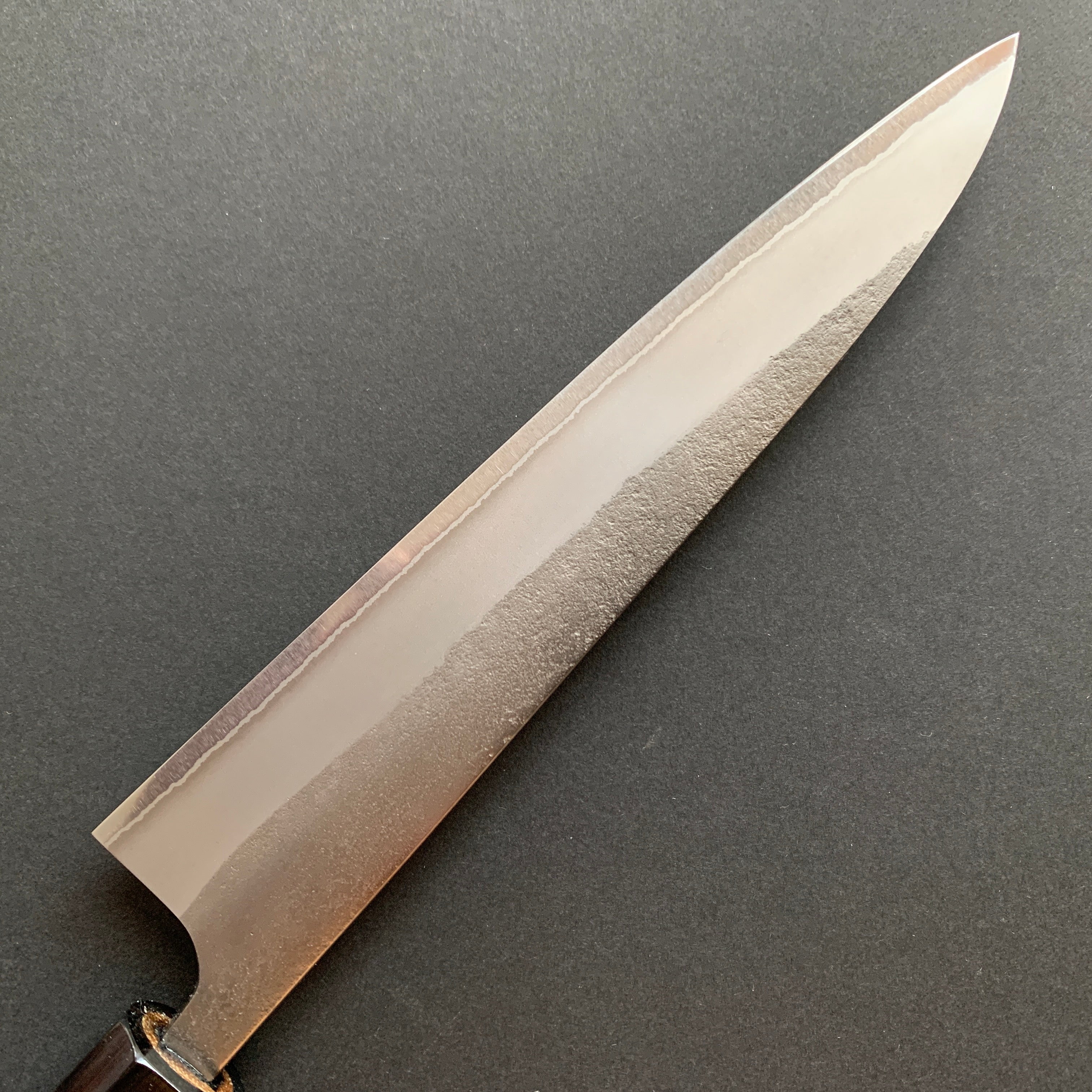 H&K Petty knife, Shirogami 2 carbon steel, Tsuchime finish - Yoshikane ...