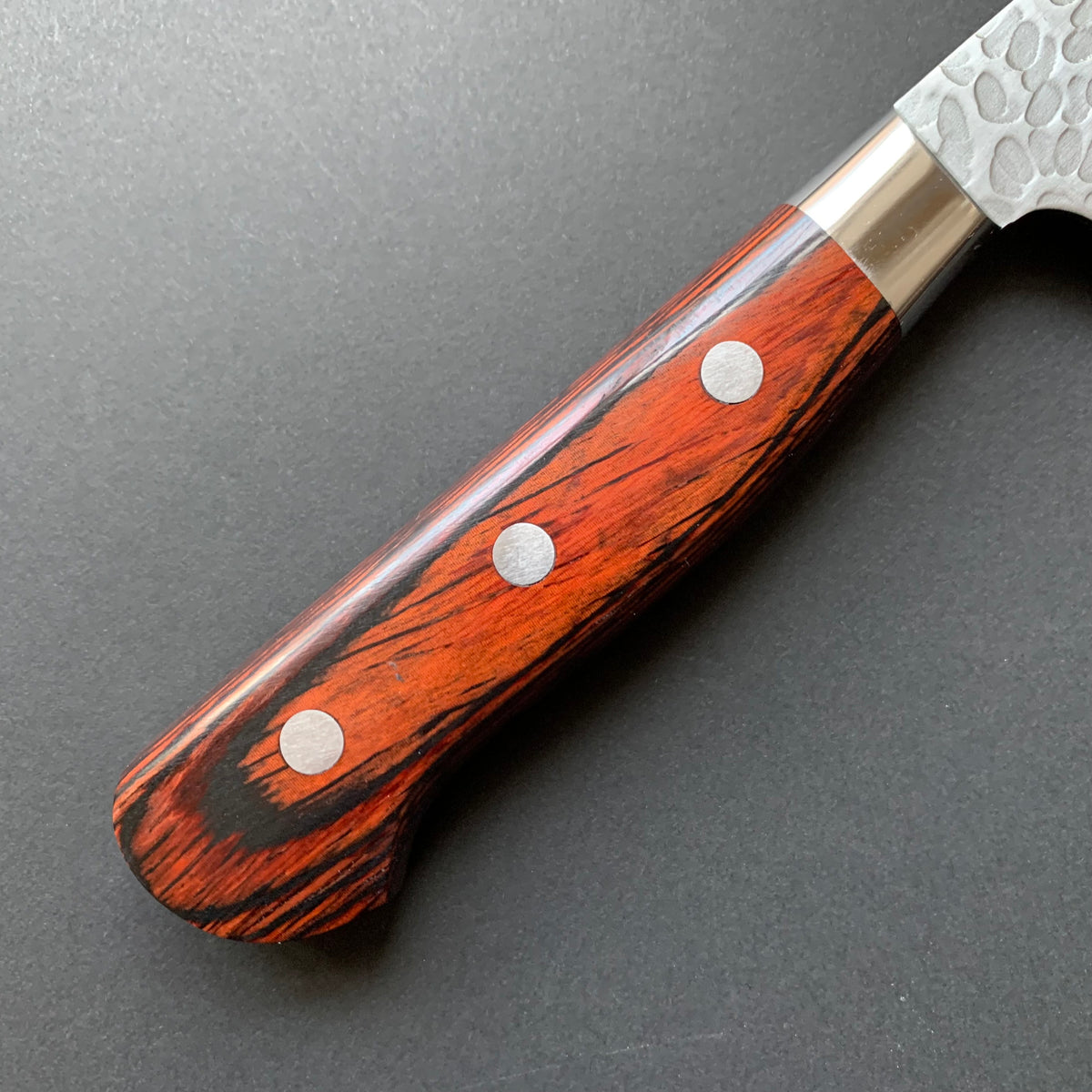 Honesuki knife, VG10 stainless steel, Damascus Tsuchime finish - Sakai ...