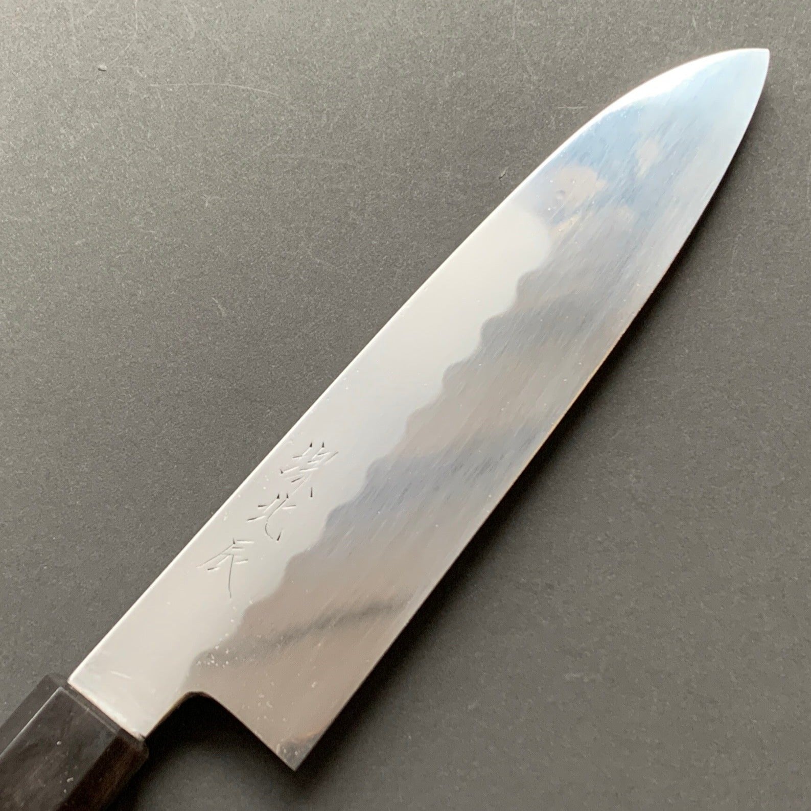 Kitchen Provisions Honyaki Santoku knife, Shirogami 3 Carbon steel ...