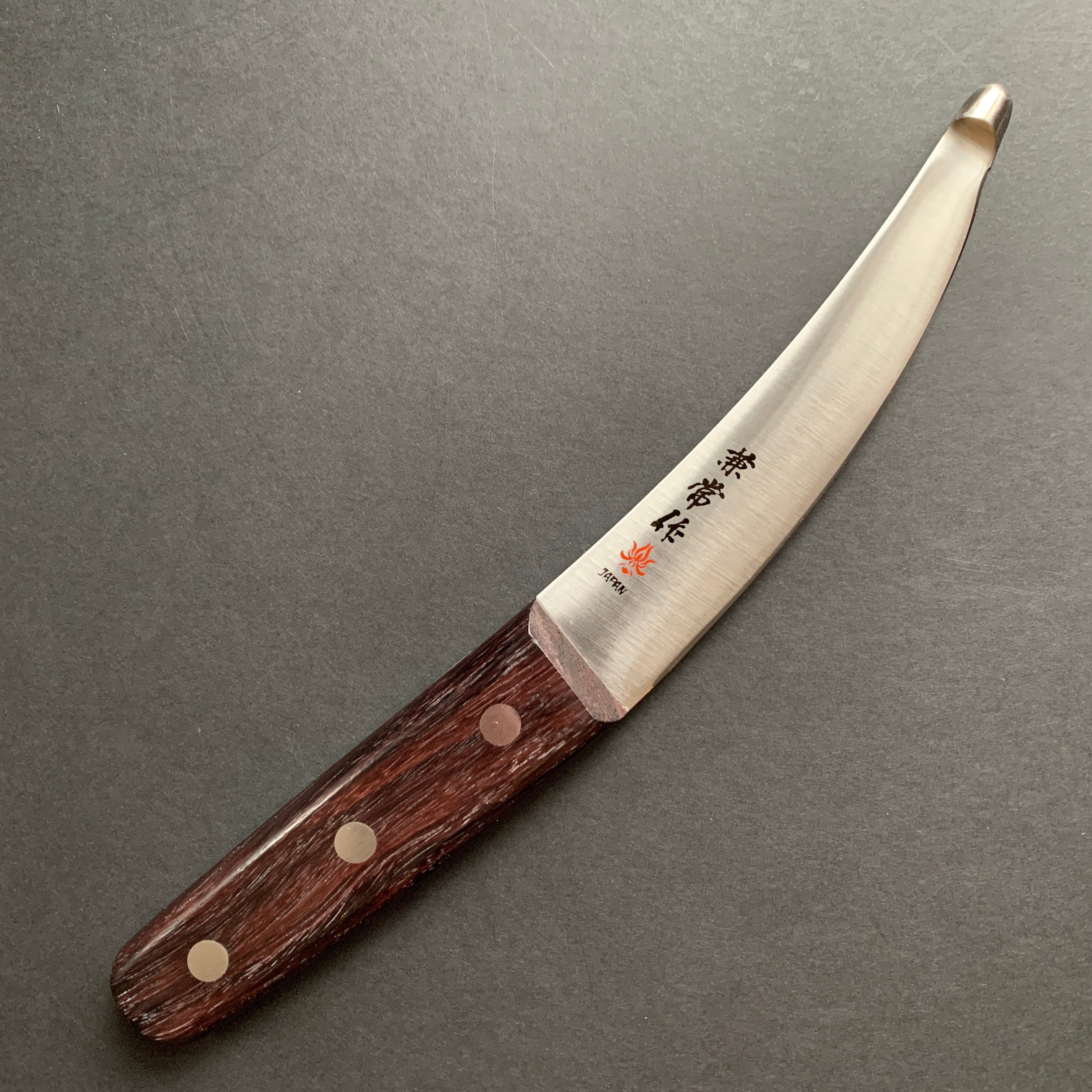 Endo Shoji Chousaki knife, SKD12 tool steel, polished finish ...