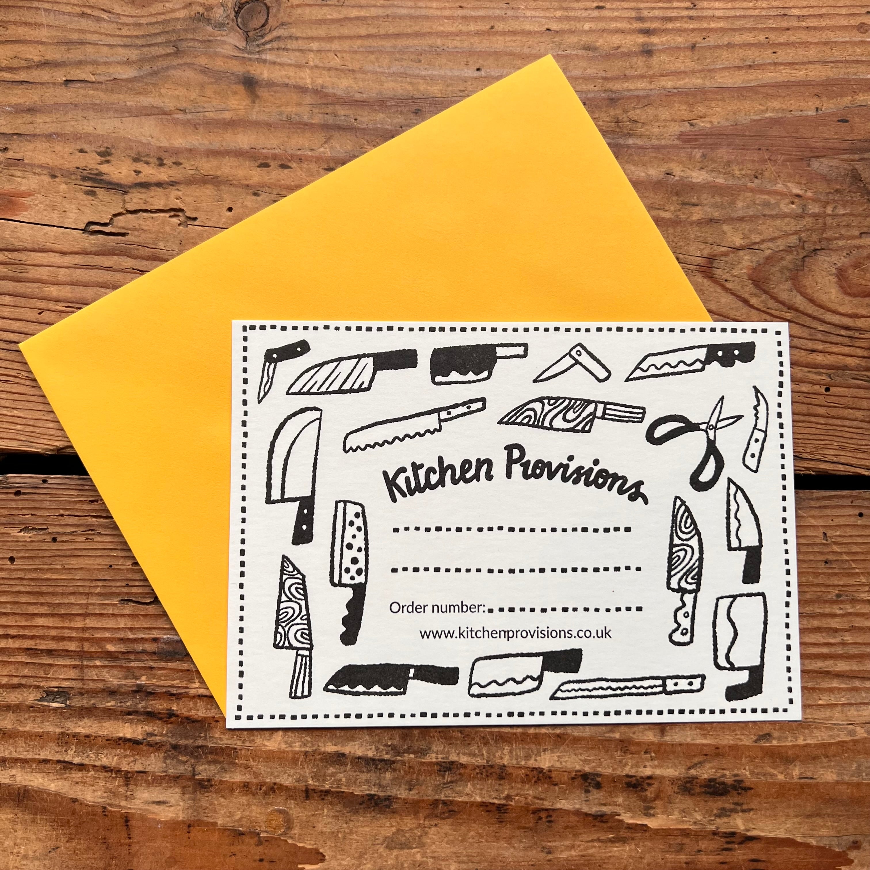 Kitchen Provisions Gift Voucher | King's Cross
